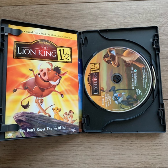 Media | Walt Disney The Lion King 1 12 Movie On Dvd | Poshmark